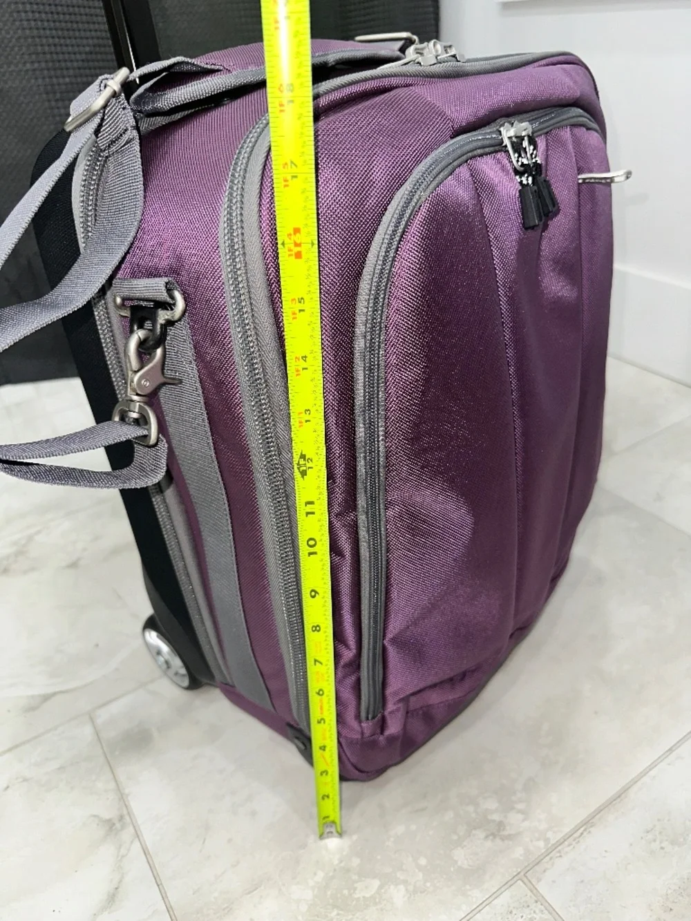 Ebags | Bags | Euc Ebags Mobile Officecarry On Rolling Bag In Eggplant ...